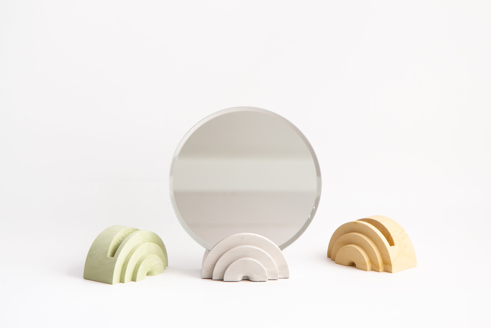 Marble Finish Table Mirror From Scala Collection by - Etsy