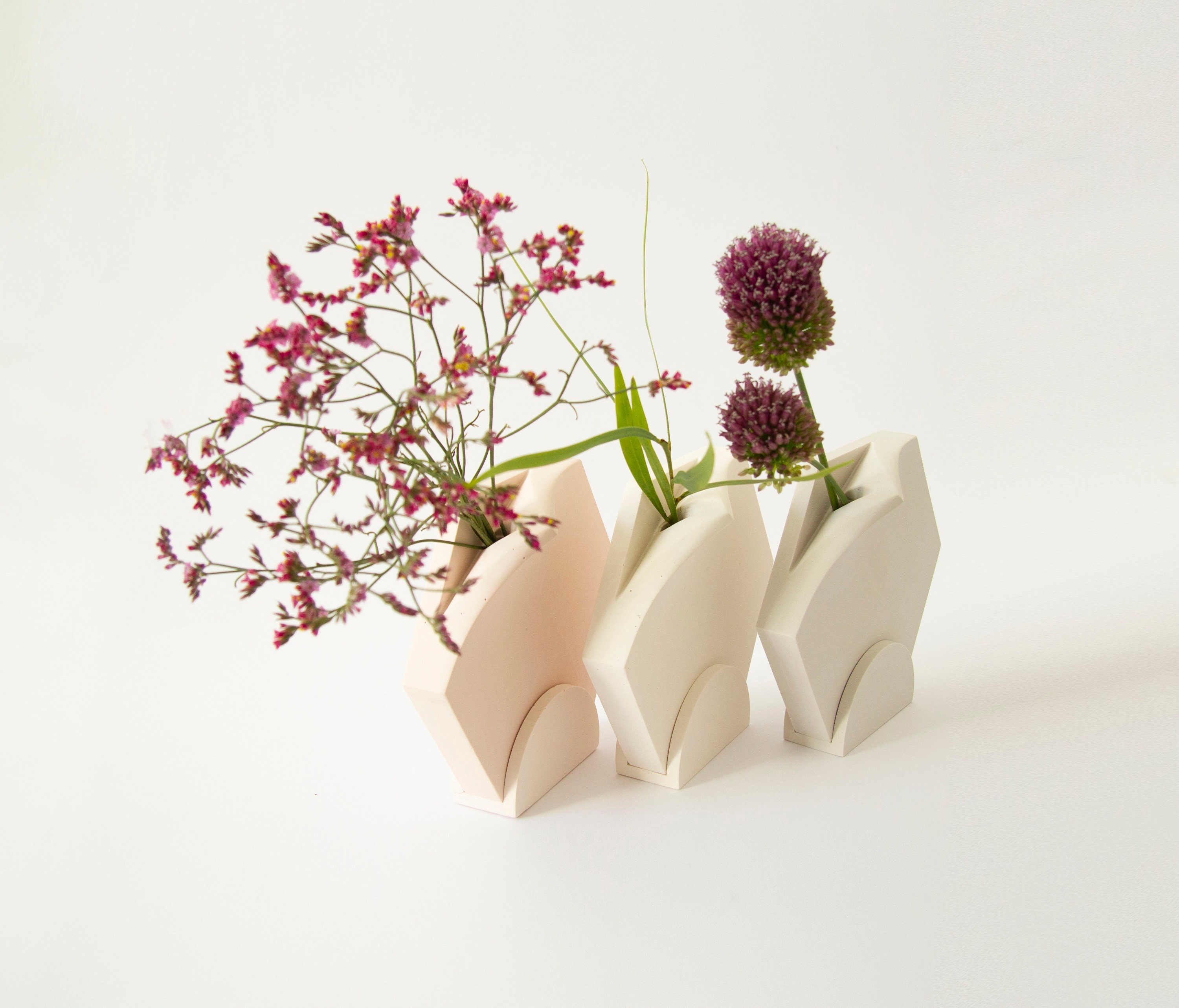 Hexagonal Table-top Vase Single Piece by Extra&ordinary Design - Etsy