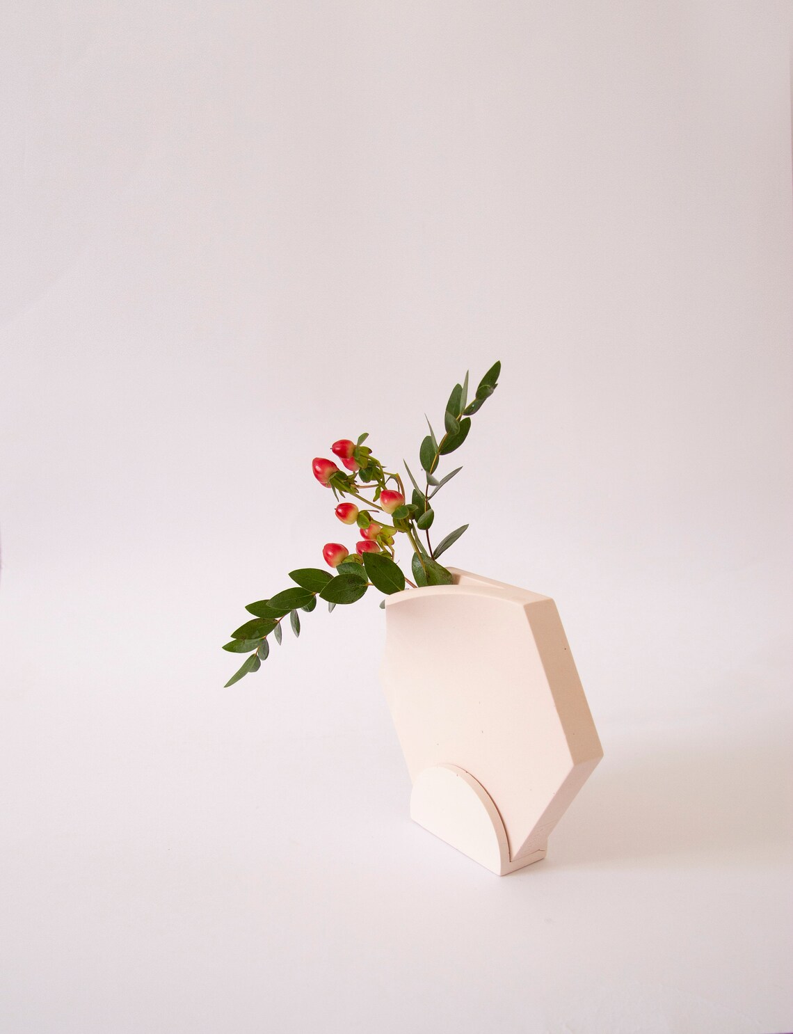 Hexagonal Table-top Vase Single Piece by Extra&ordinary Design - Etsy