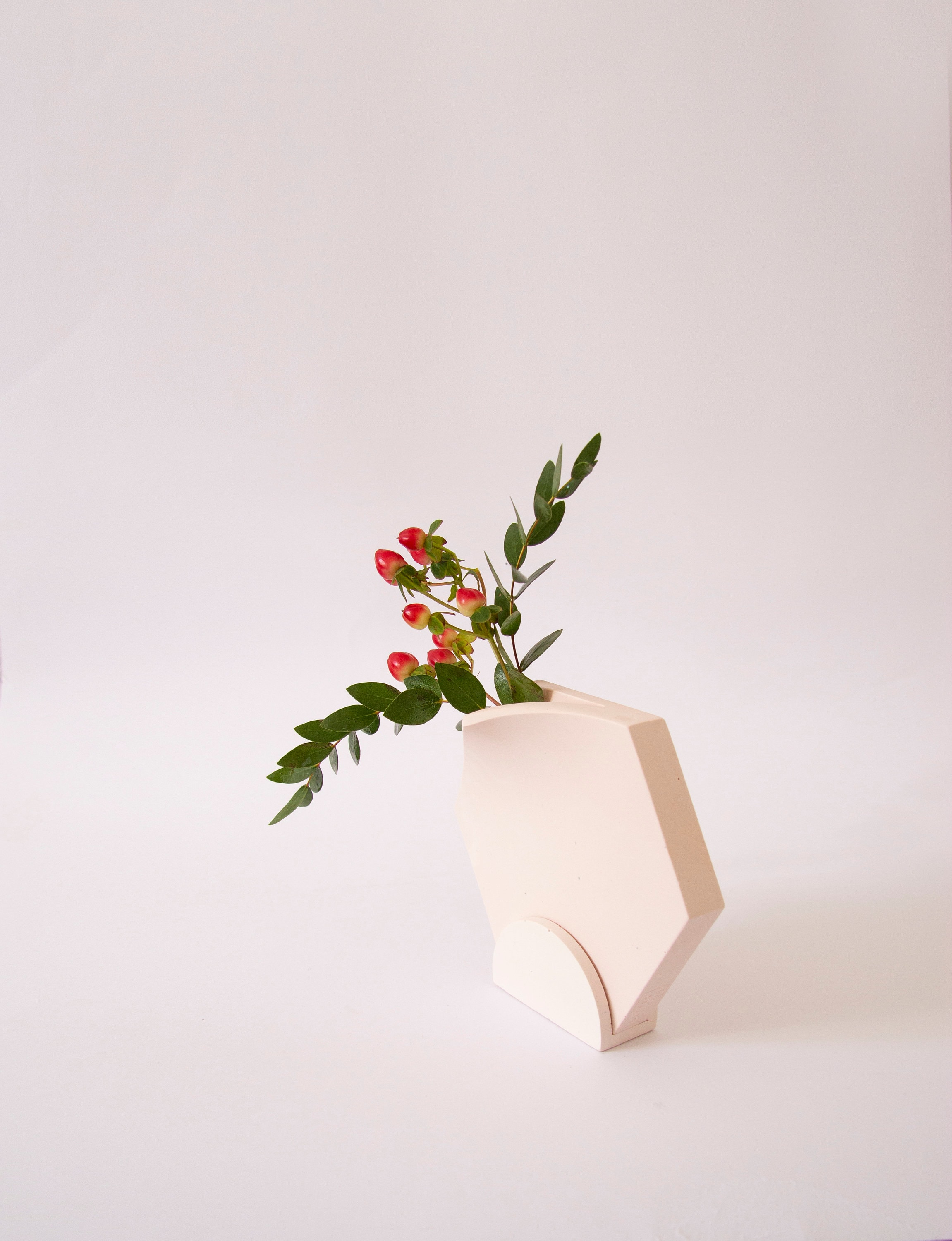 Hexagonal Table-top Vase Single Piece by Extra&ordinary Design - Etsy