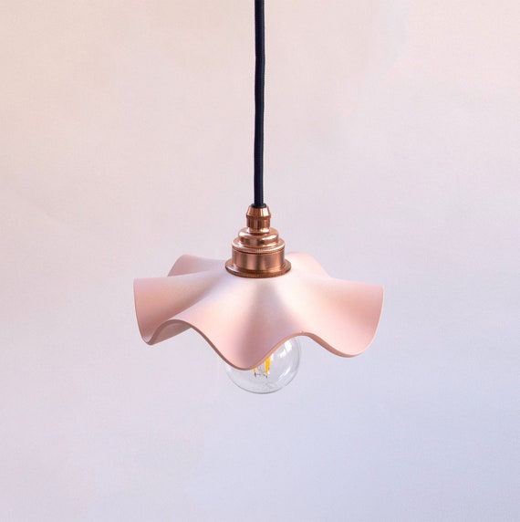 Fabric Inspired Sculptural Lamp Shade | Etsy