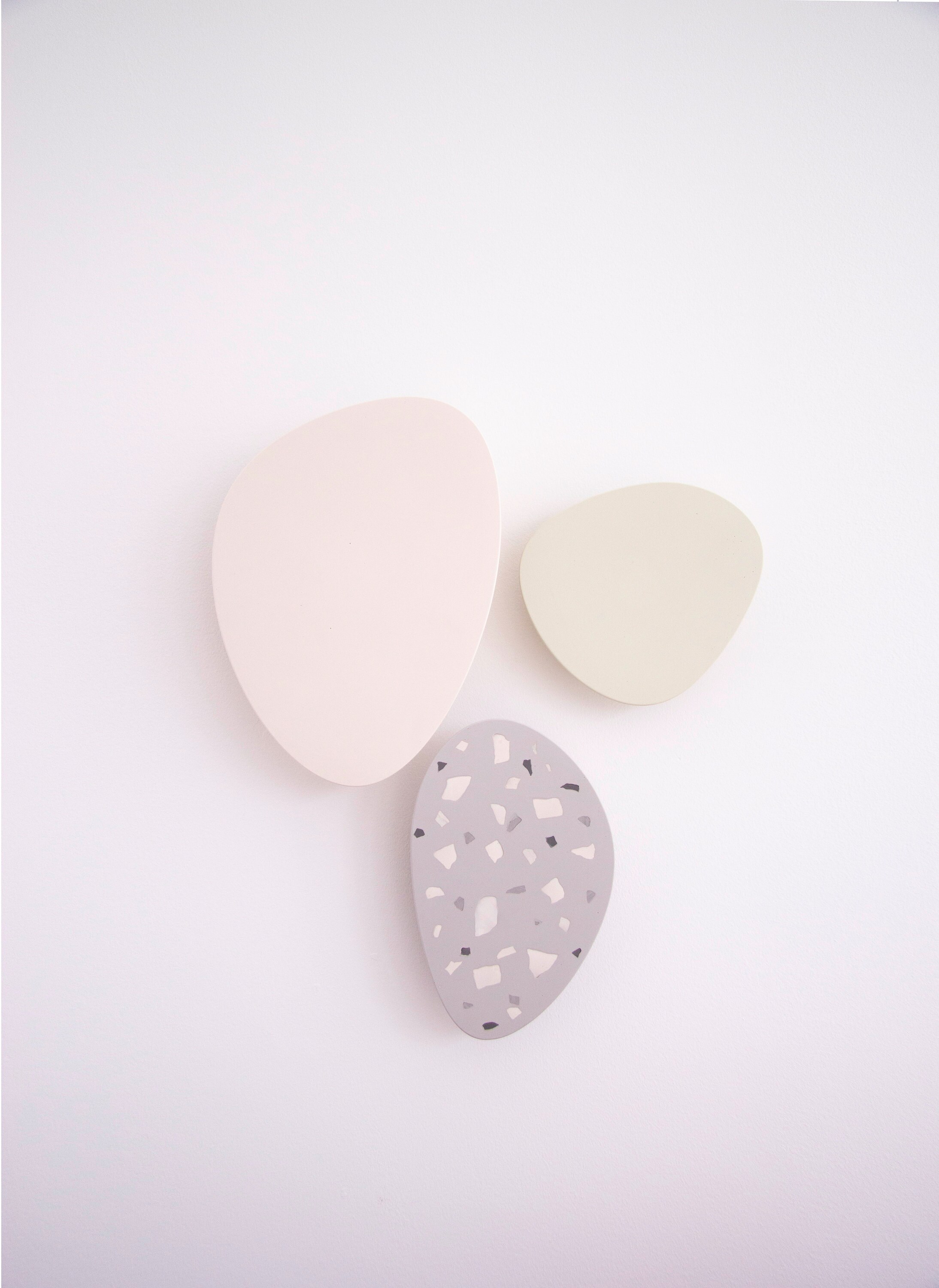 Pebble Shape Customisable Arrangement Wall Vase/sculpture Set - Etsy