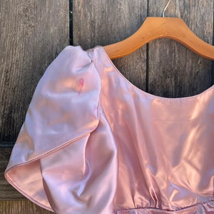 VTG 80s Pink Satin / Pink Metallic Bow - Etsy