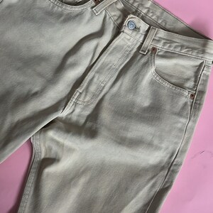 VTG Levis 501 Tan Jeans - Etsy