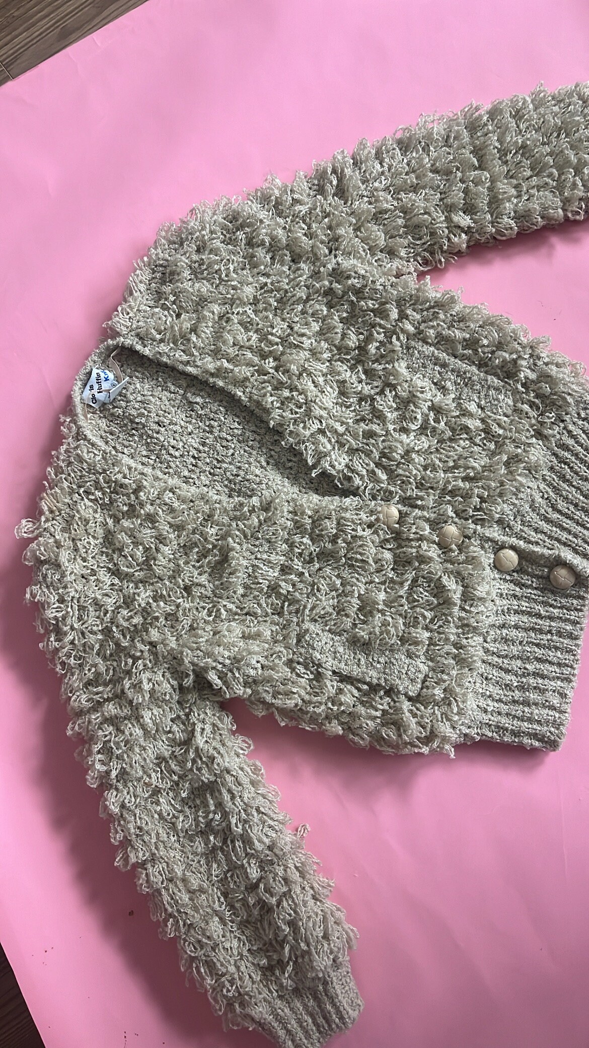 VTG 80s Shaggy Knit Cardigan - Etsy VTG 80s Shaggy Knit Cardigan - Etsy