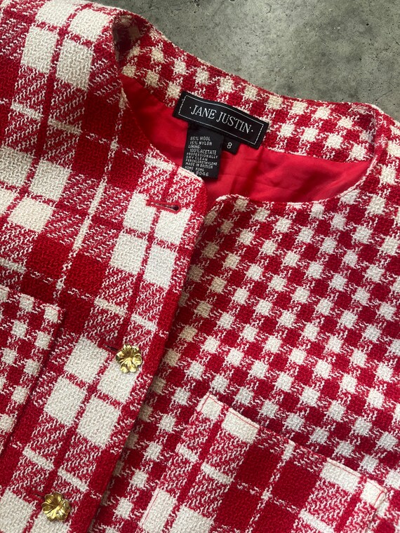 VTG 90s Jane Justin Blazer - Gem