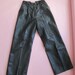 VTG 90s Margaret Godfrey Black Leather Pants - Etsy
