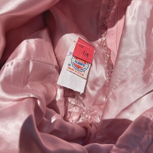 VTG 80s Pink Satin / Pink Metallic Bow - Etsy