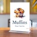 Muffin Sign Printable Muffins With Mom Mothers Day Brunch Muffin ...