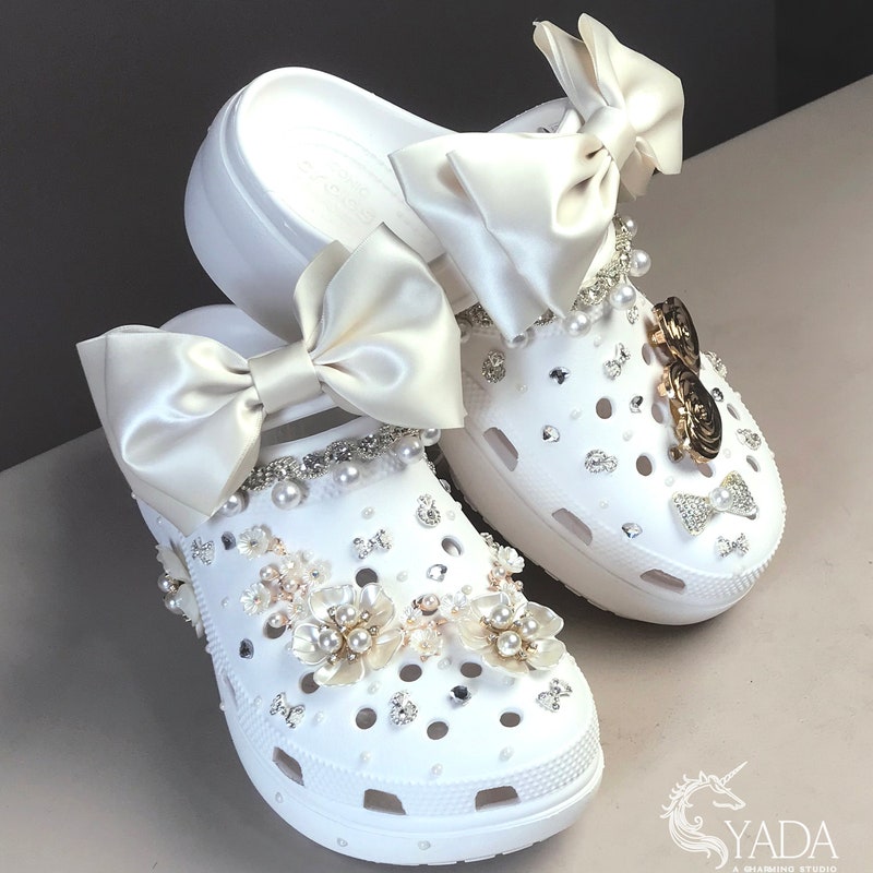 Wedding Crocs - Etsy