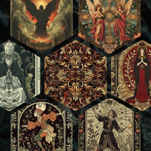 The Renaissance Hexagon Tarot - Etsy