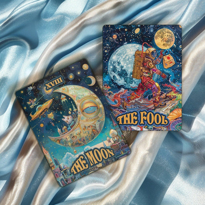 The Aliens,myths and Robots Tarot - Etsy