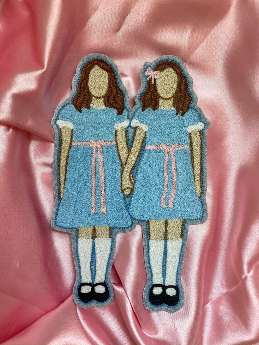 The Shining Twins Chainstitch Embroidered Iron on Patch - Etsy