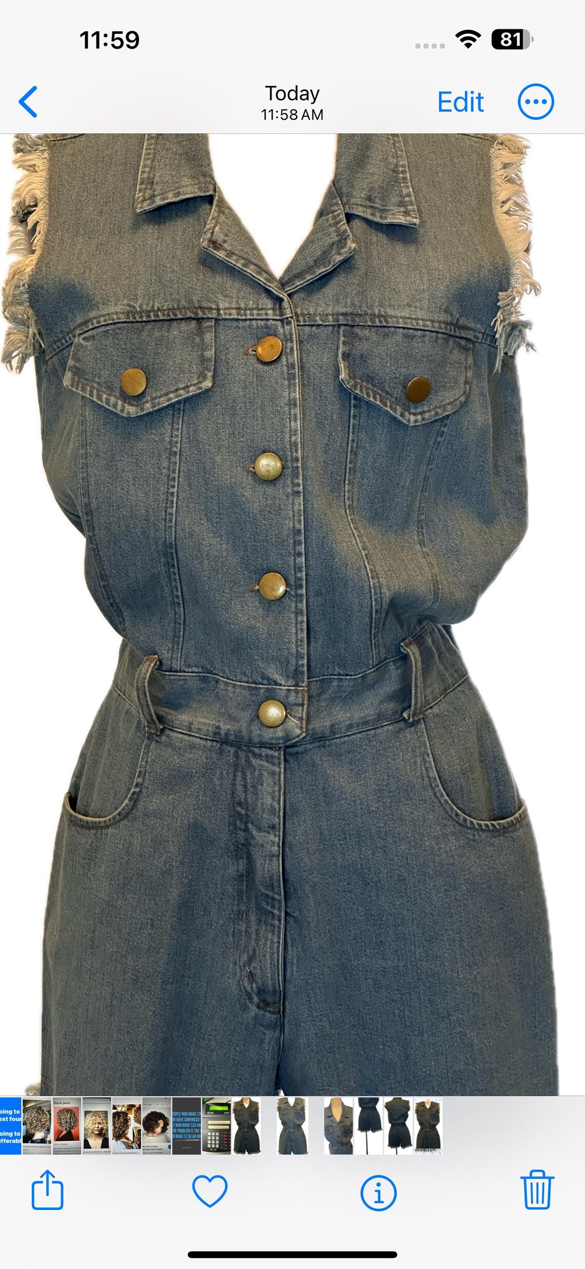 Denim Romper Daisy Duke Style - Etsy