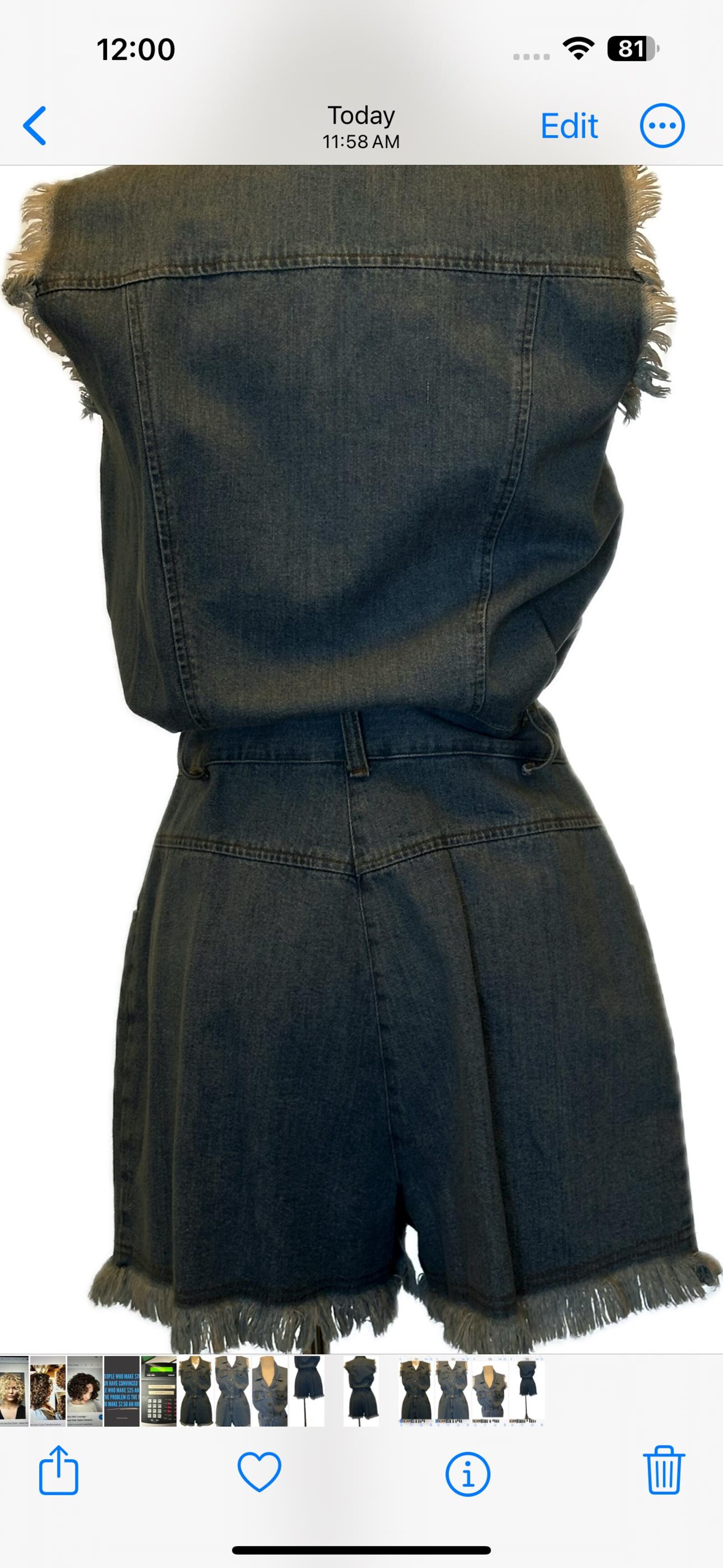 Denim Romper Daisy Duke Style - Etsy
