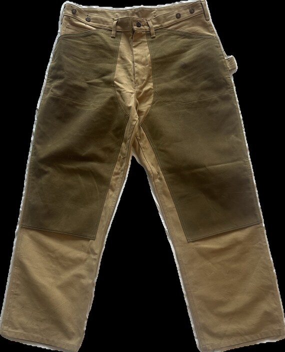 Vintage Filson Double Tin Cloth Mackinaw Jacket Coat … - Gem