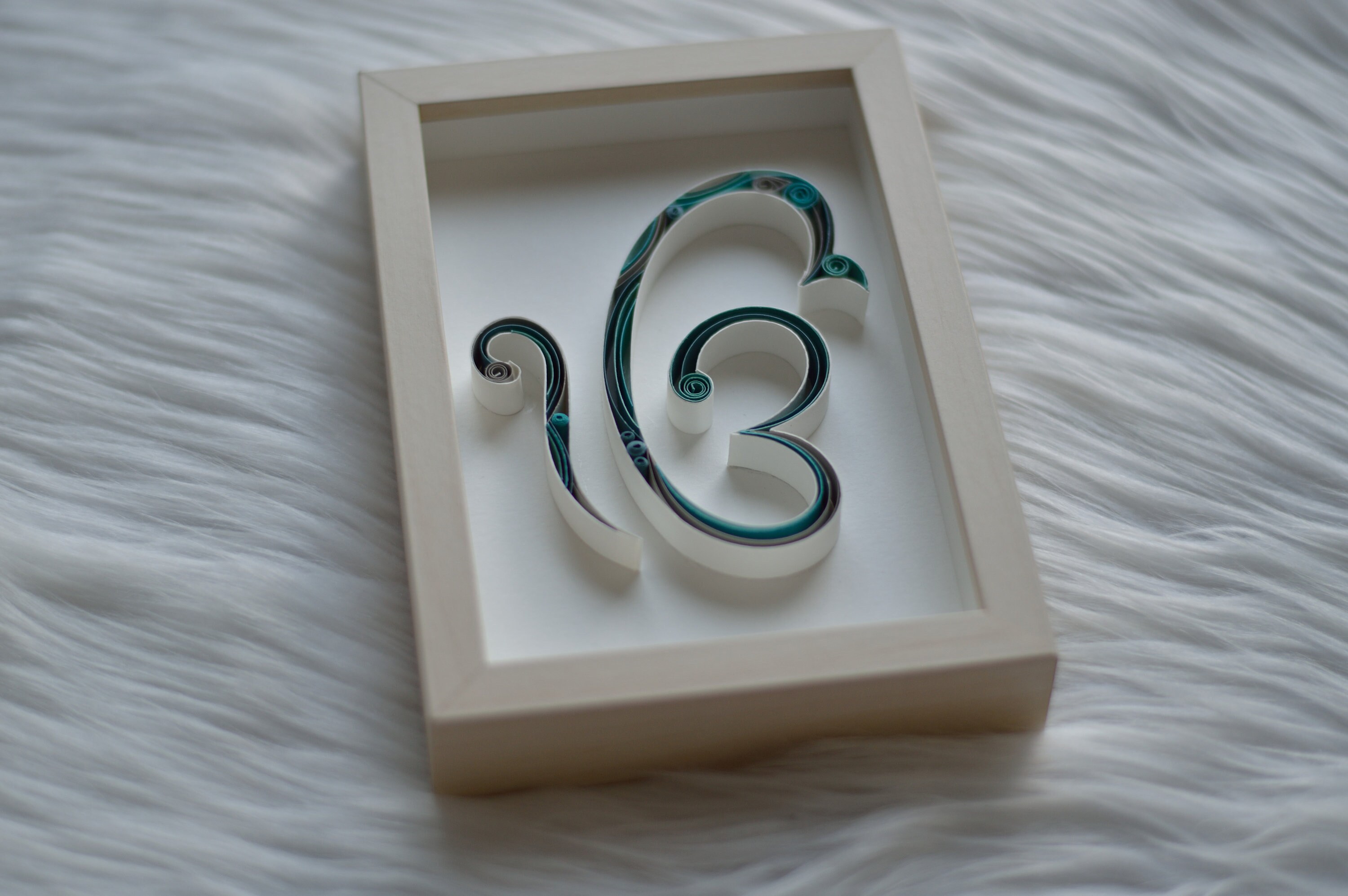 Ik Onkar Paper Quilled Ik Onkar Wall Art Sikh Art Religious - Etsy