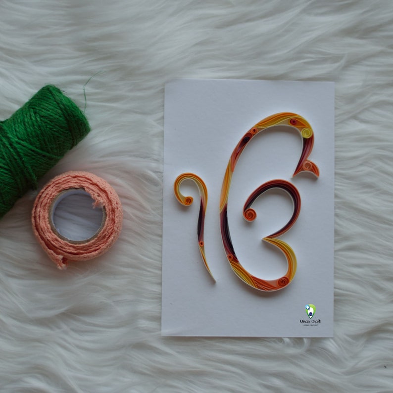 Ik Onkar Paper Quilled Ik Onkar Wall Art Sikh Art Religious - Etsy India
