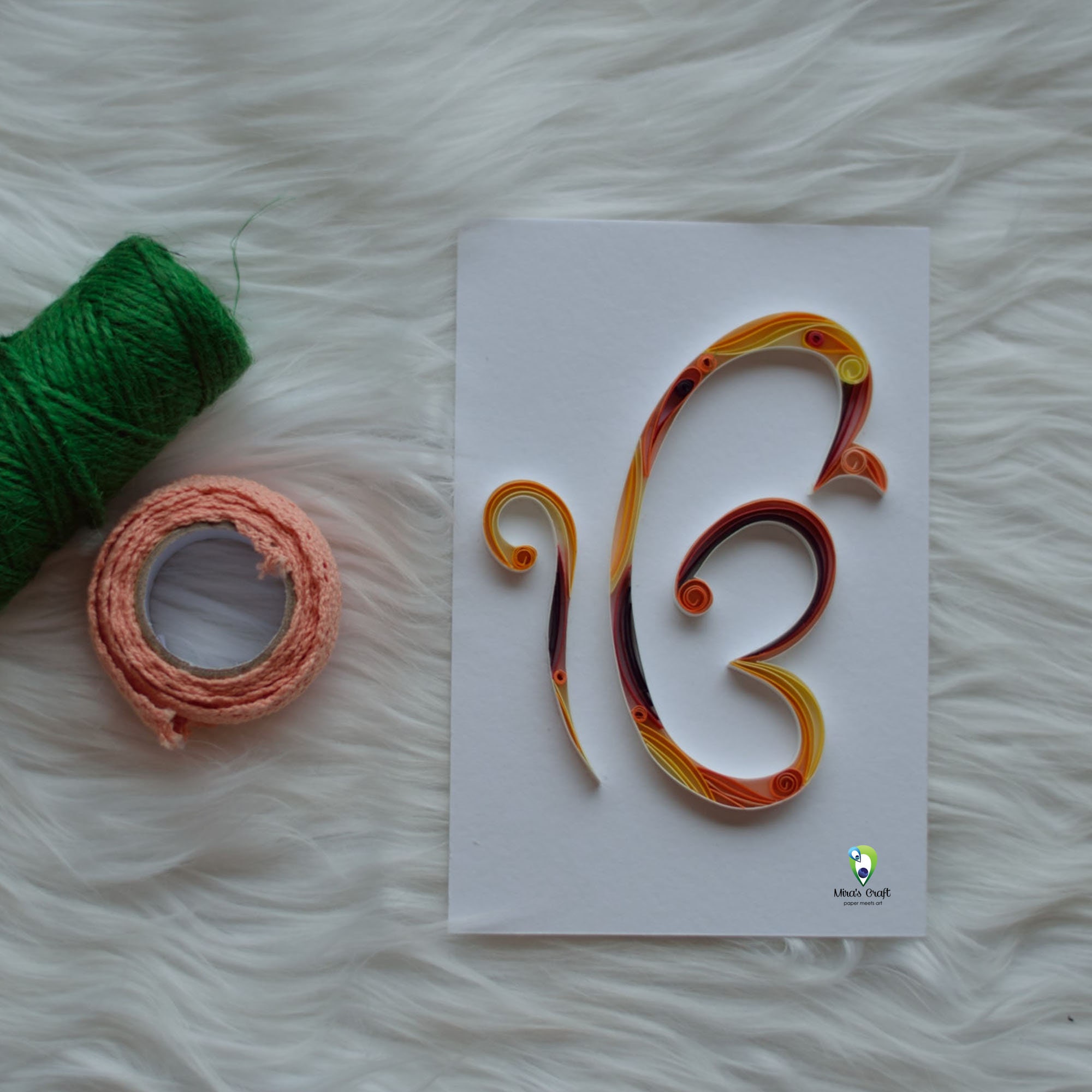 Ik Onkar Paper Quilled Ik Onkar Wall Art Sikh Art Religious - Etsy