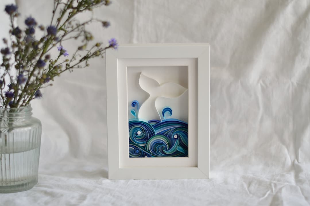 Ready to Ship Whale Tail Wall Art. Dream Big, Nautical Nursery Wall ...
