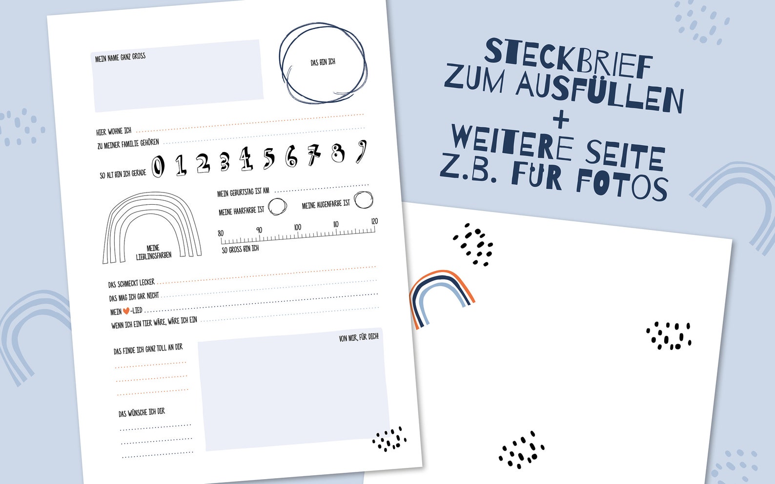 Farewell Booklet for Kindergarten as a PDF to Print Out - Etsy