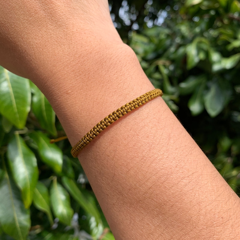 Square Knot Bracelet - Etsy