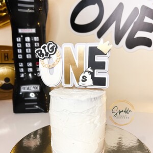 The Notorious One Themed Cake Smash Cake Topper/ the Big One/ 90s ...