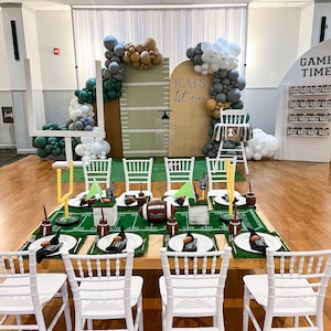 First Touchdown Gable Favor Box/ Football/ First Down Theme - Etsy