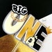 The Notorious One Themed Cake Smash Cake Topper/ the Big One/ - Etsy