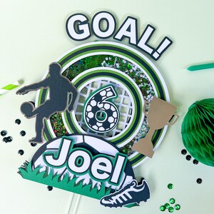 Soccer Theme Cake Topper/sports/futbol - Etsy