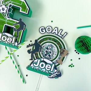 Soccer Theme Cake Topper/sports/futbol - Etsy