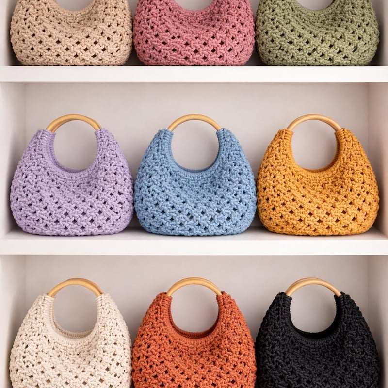 Macrame Bag Patterns - Etsy UK