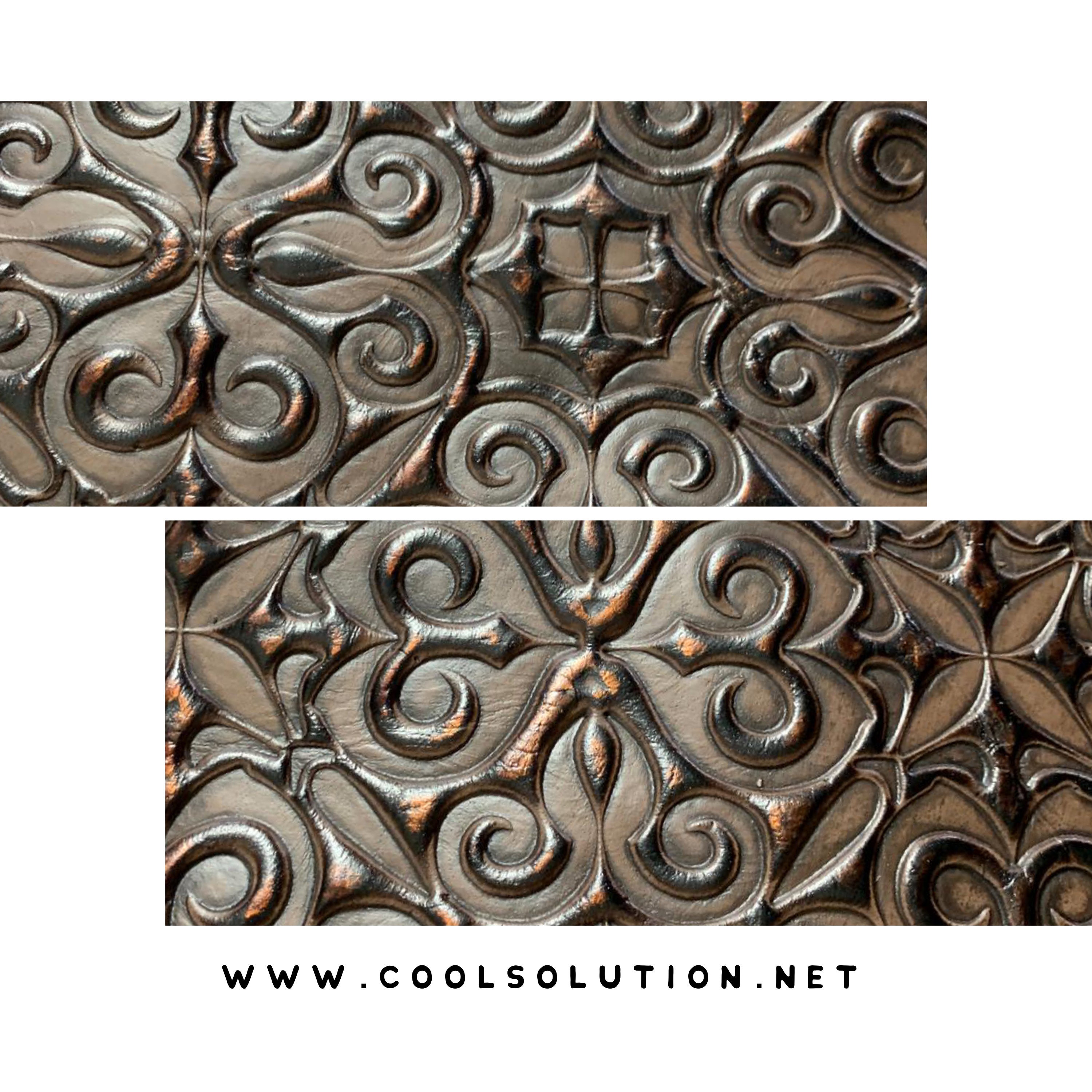 Embossed Leather Tile