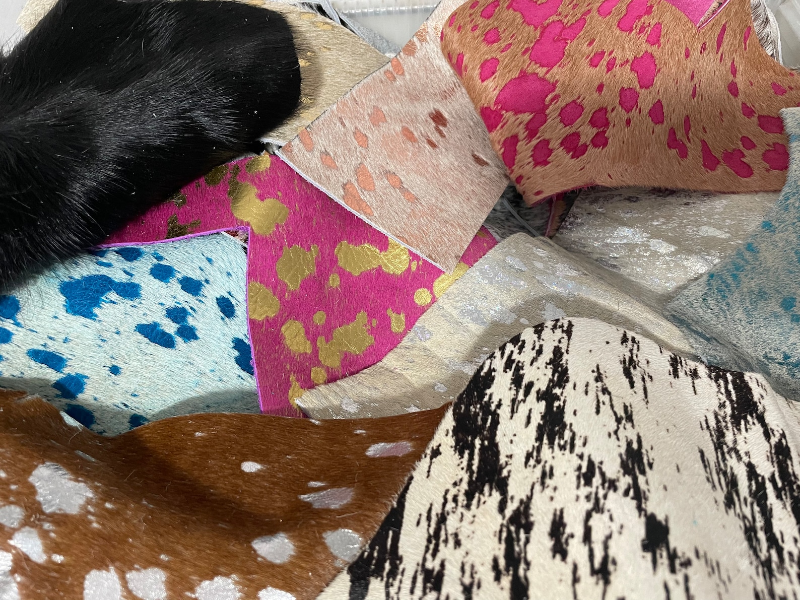 Cowhide Scrap Pieces Genuine Leather 2 Lb Small Pieces - Etsy