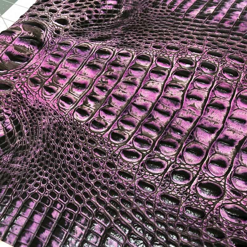 Purple Leather - Etsy