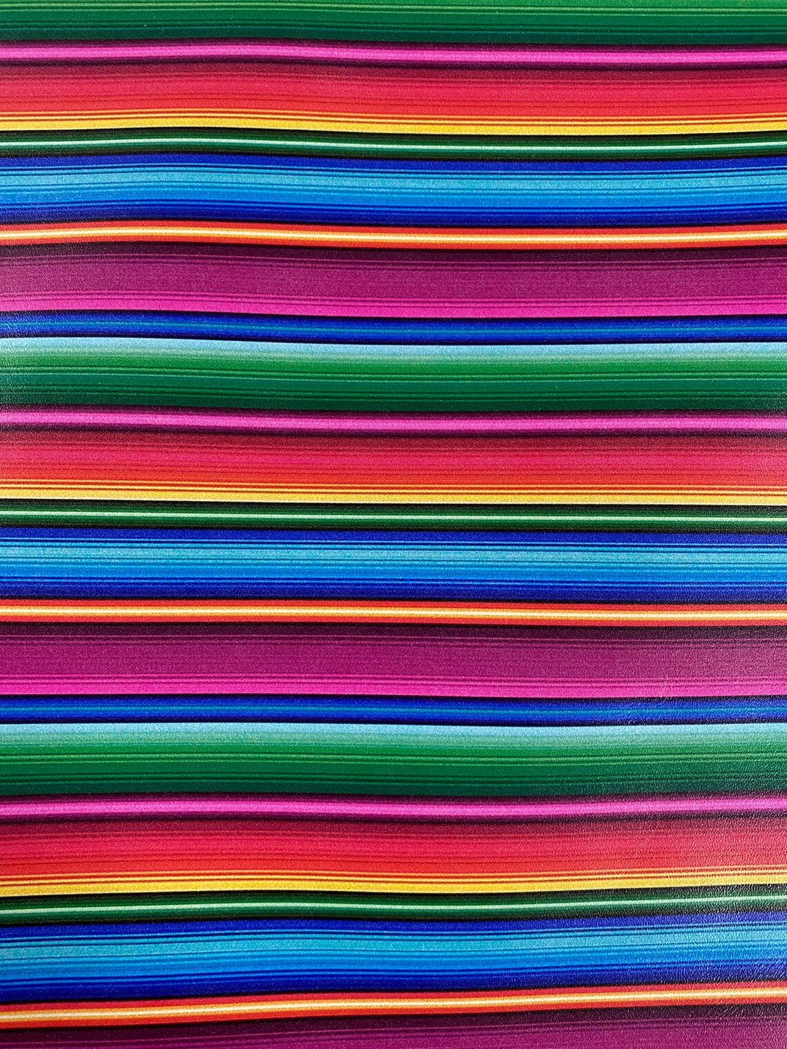 Sarape Printed Leather Sunny Serape Leather Sheets by Square | Etsy