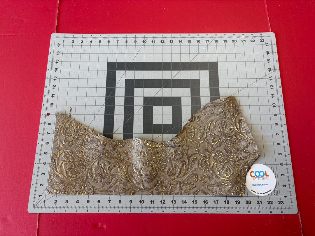 Leather Scrap Emboss Leather Cowboy Tool Gilded #95A as Picture ...