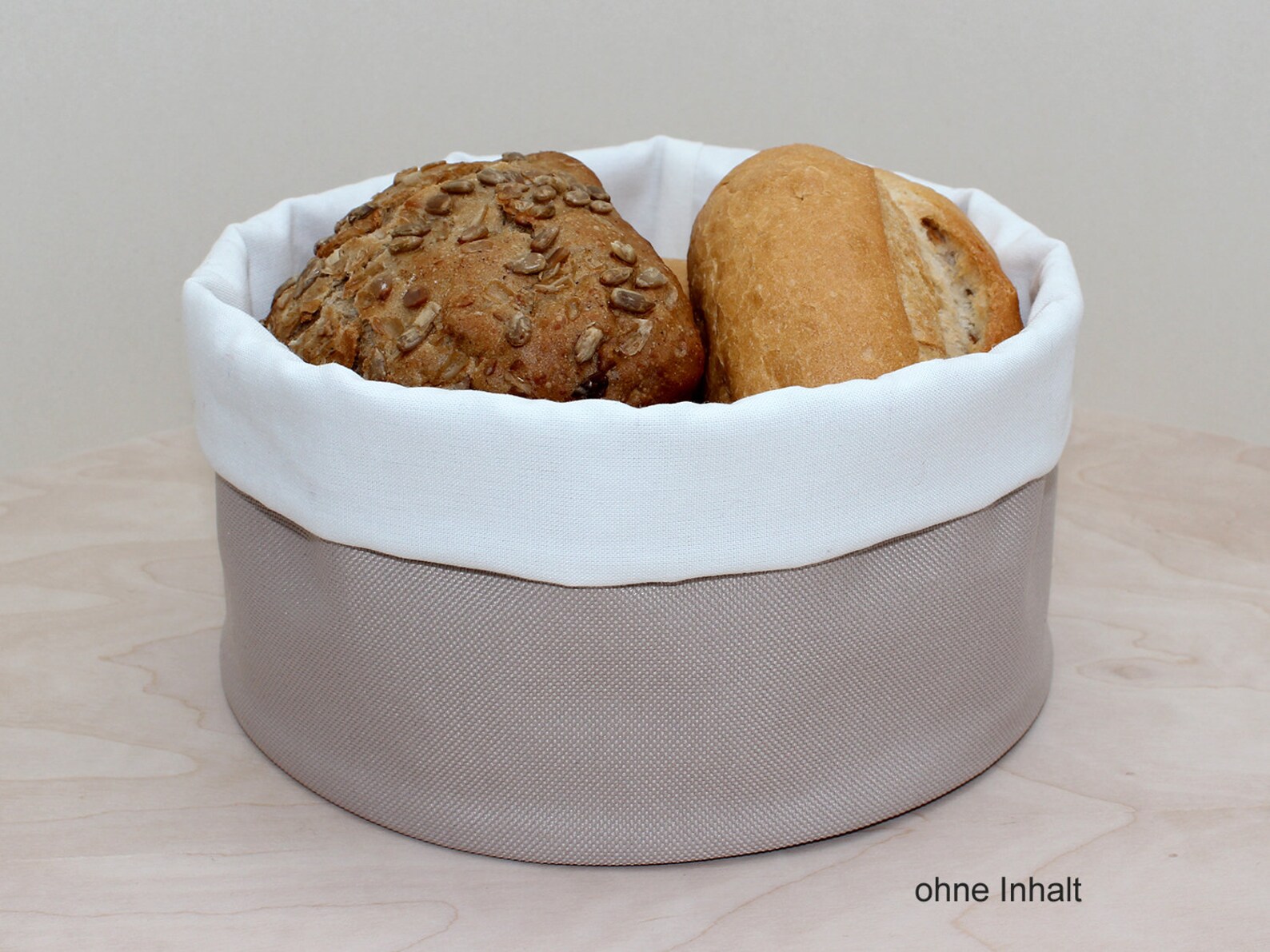 Runder Brotkorb mit extra Bezug klein verschiedene - Etsy.de
