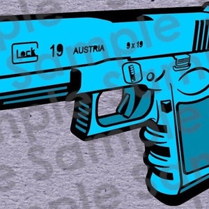 Highly Detailed Gun, Digital Svg Design,diy Cricut or Silhouette ...