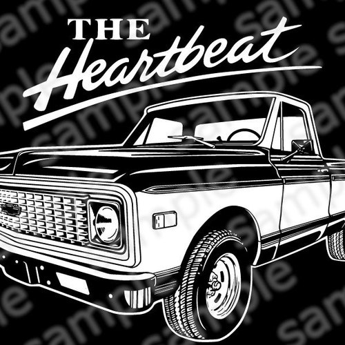 Lifted Chevy Truck SVG - Etsy