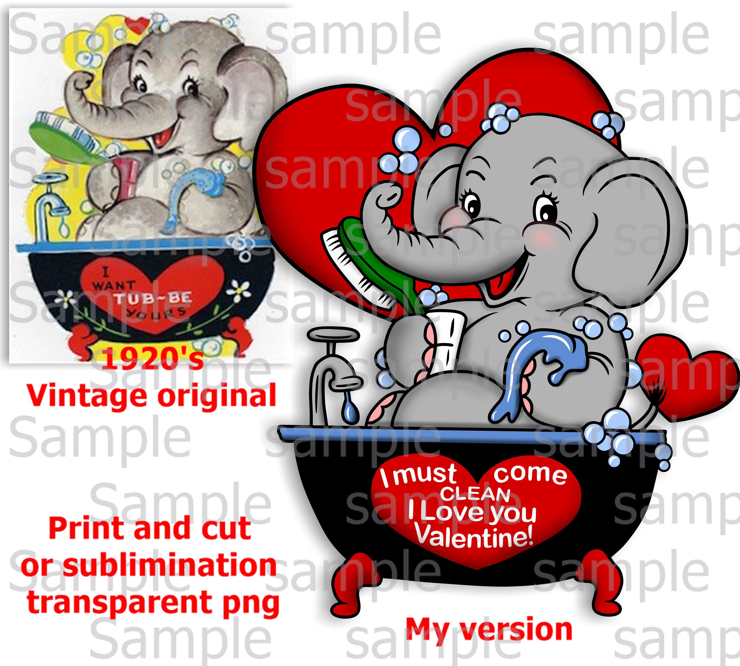 Vintage Valentine Replica Layered Svg as Well as Png Files - Etsy