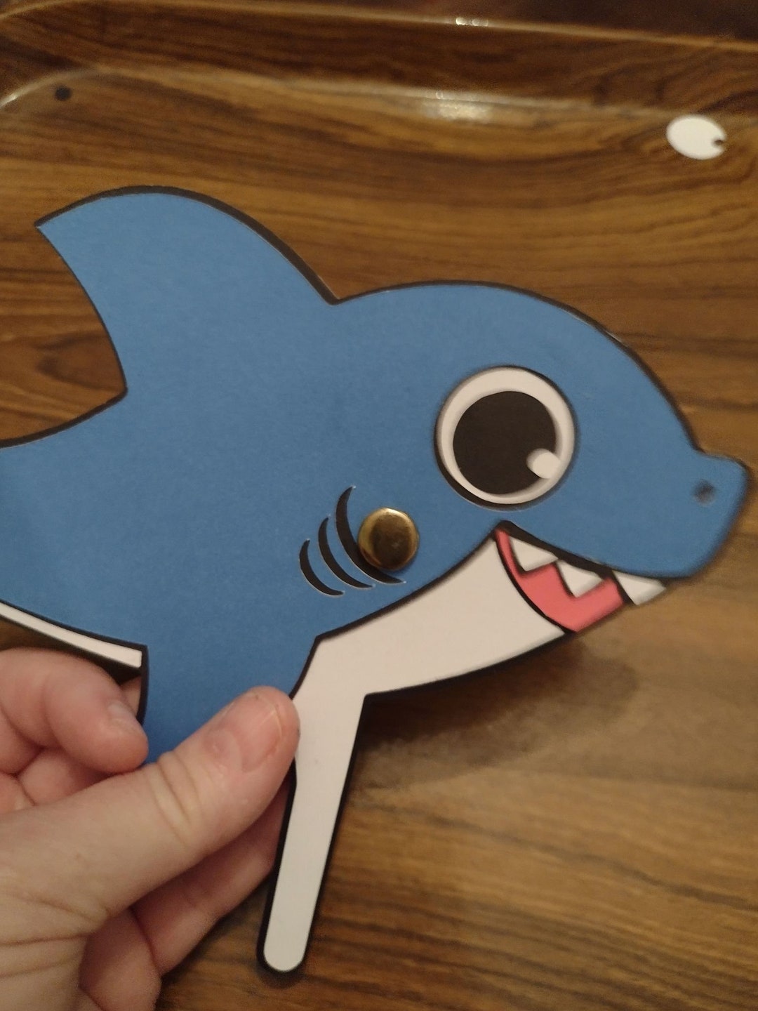 VIDEO Listing Interactive Shark Puppet TOY Svg File for Your Cutting ...