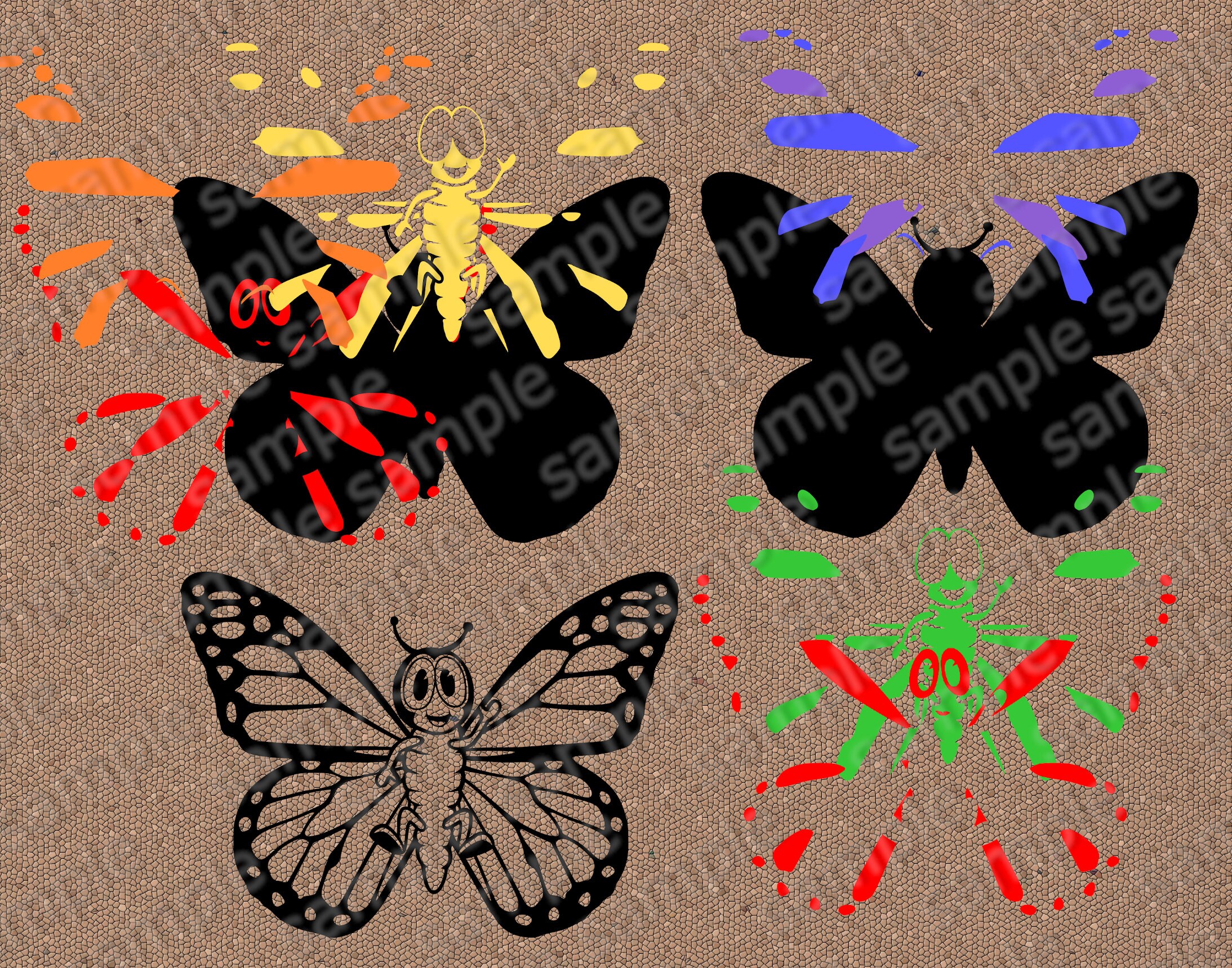 Teachers Bundle 15 Files Svgs and Print and Cut of Caterpillar | Etsy