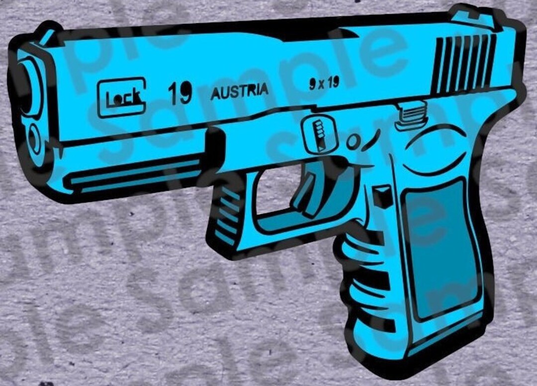 Highly Detailed Gun, Digital Svg Design,diy Cricut or Silhouette ...