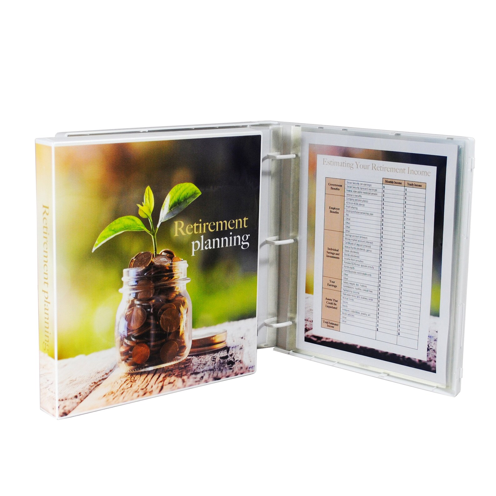 Retirement and Estate Binder Planning Kit | Etsy