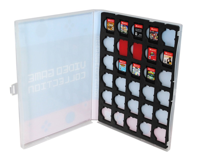 Nintendo Switch Cartridge Game Case, Holds 30 Games - Etsy