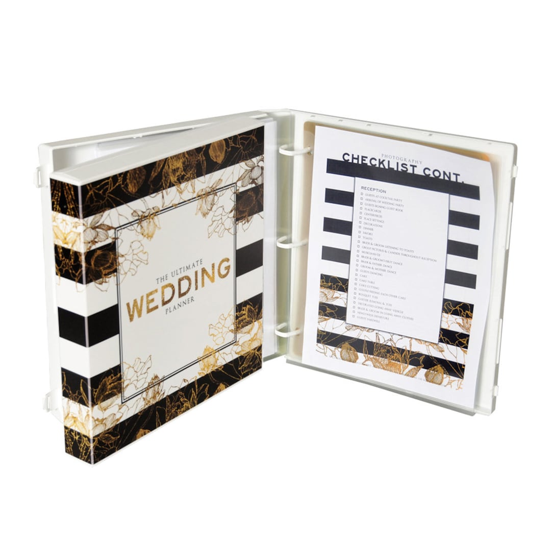 Keepsake Wedding Planning Binder Kit Organizer Ultimate Guide for ...