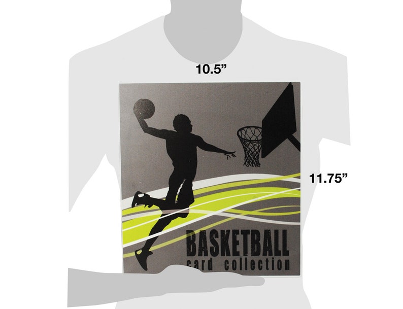 Basketball Trading Card Collection Album Kit 10 Trading Card - Etsy