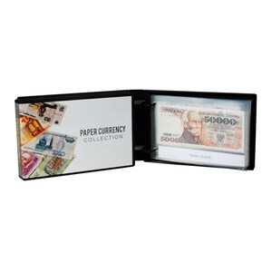Paper Money Currency Collection Wallet/album, 25 Pages Included - Etsy