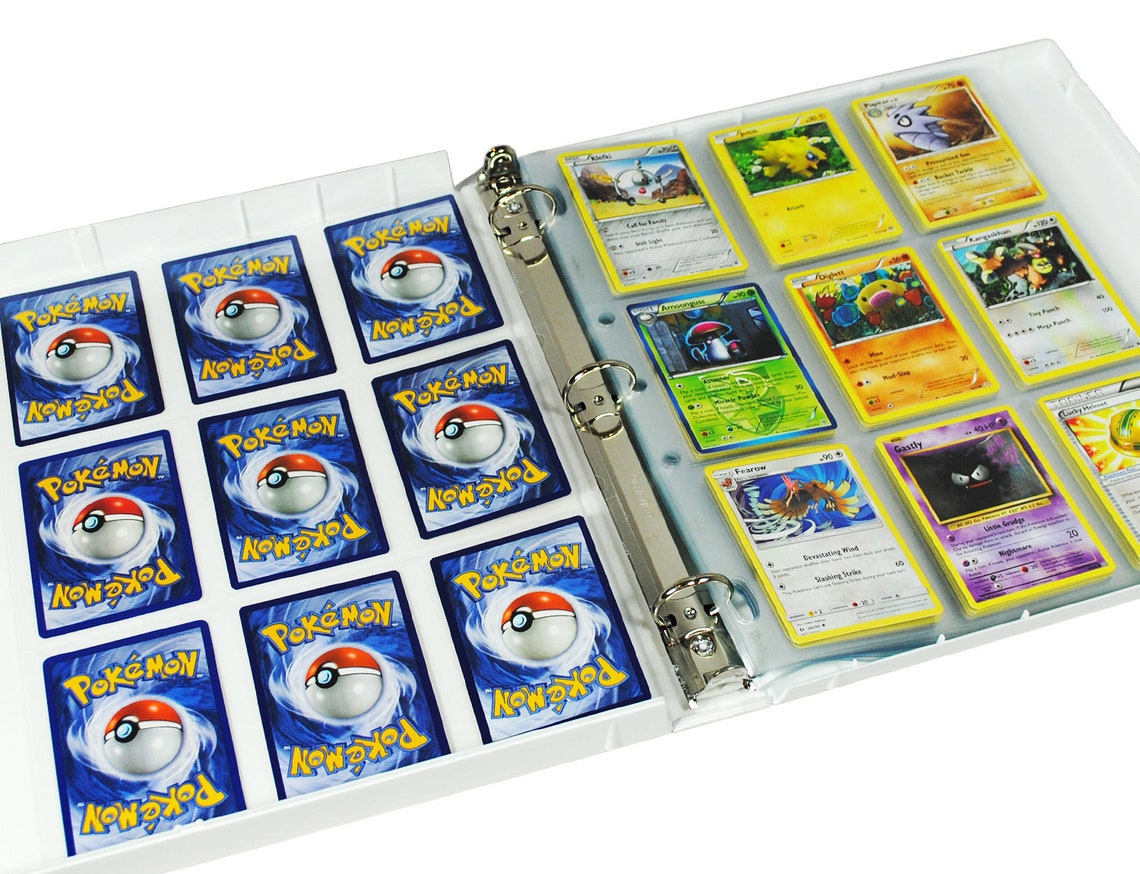 Pokemon Pokedex Themed Trading Card Album for Pokemon Cards - Etsy